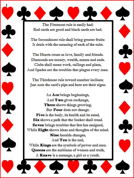 Cartomancy For the Witch of Poor Memory – Dreamquest